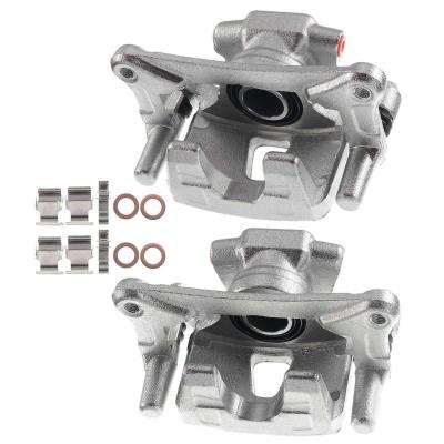 China 2x Rear Brake Caliper with Bracket for Mitsubishi Endeavor 2004-2011 for sale