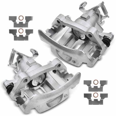 China 2x Rear Brake Caliper with Bracket for Jaguar S-Type 2003-2005 Lincoln LS 03-06 for sale