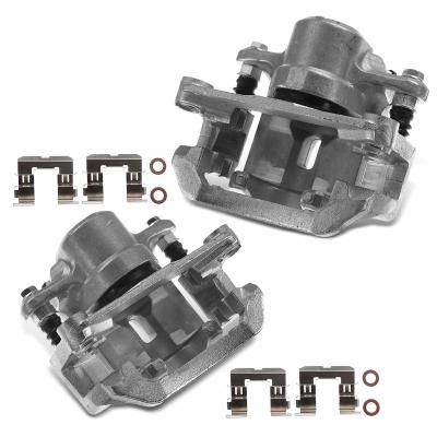 China 2x Rear Brake Caliper with Bracket for Subaru Forester 2.0L Legacy Outback 3.6L for sale