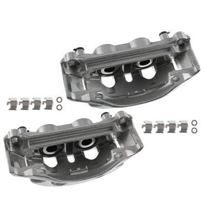 China 2x Rear Brake Caliper with Bracket for Chevrolet GMC Express Savana 3500 4500 for sale