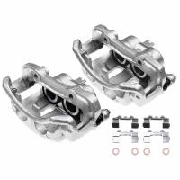 China 2x Front Disc Brake Calipers for Nissan D21 NP300 Pathfinder Pickup for sale