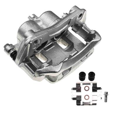 China Front Driver Brake Caliper with Bracket for Nissan Frontier 2005-2019 Pathfinder for sale