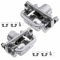 China 2x Rear Driver & Passenger Disc Brake Caliper with Bracket for Nissan Juke 11-17 for sale