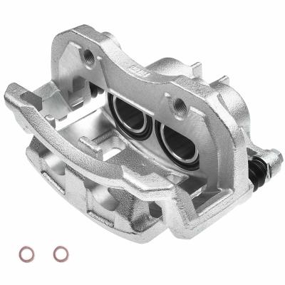China Front Driver Brake Caliper with Bracket for Nissan Pathfinder 99-04 Infiniti QX4 for sale