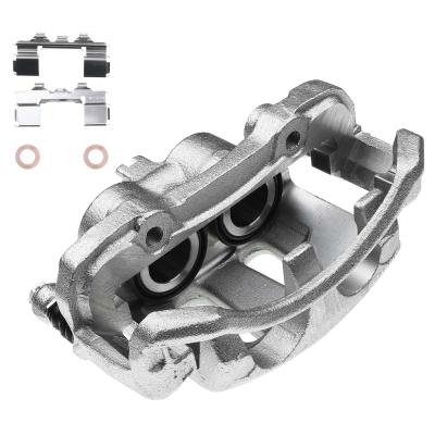 China Front Driver Brake Caliper with Bracket for Nissan D21 NP300 Pathfinder Pickup for sale
