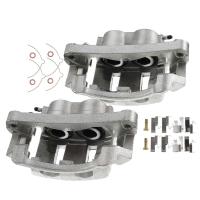 China 2x Front Brake Caliper with Bracket for Ford F-250 F-350 Super Duty 1999-2004 for sale