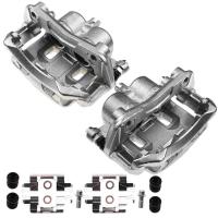 China 2x Front Brake Caliper with Bracket for Nissan Frontier 05-19 Pathfinder Equator for sale