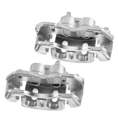 China 2x Front Brake Caliper with Bracket for Mitsubishi Montero 1994-2000 3.5L for sale