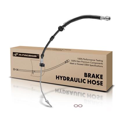 China Front Left Brake Hydraulic Hose for Porsche Cayenne 2013-2016 Volkswagen Touareg for sale