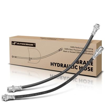 China 2x Rear Inner Brake Hydraulic Hose for Cadillac Escalade 2004 2005 2006 ESV EXT for sale