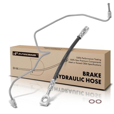 China Rear Driver Outer Brake Hydraulic Hose for Volkswagen Jetta 1999-2005 Golf Audi for sale