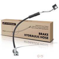 China Front Passenger Brake Hydraulic Hose for Ford F-150 90-96 Bronco 4.9L 5.0L 5.8L for sale