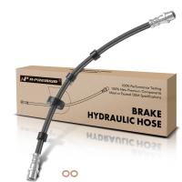 China Front Driver Brake Hydraulic Hose for Volkswagen Eurovan 2000-2003 V6 2.8L 375mm for sale
