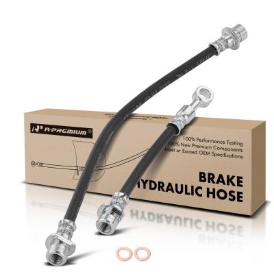 China 2x Rear Inner & Outer Brake Hydraulic Hose for Honda Ridgeline 2006-2014 V6 3.5L for sale