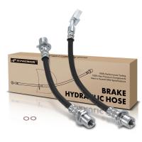China 2x Rear Passenger Inner & Outer Brake Hydraulic Line for Cadillac CTS 2008-2013 for sale