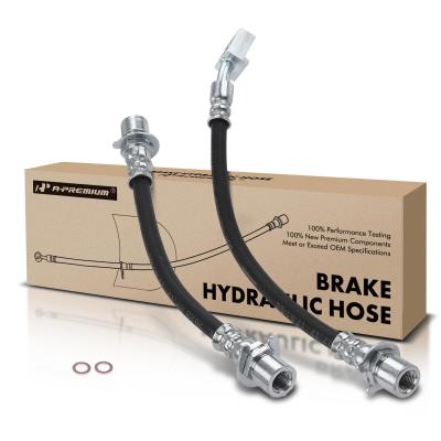 China 2x Rear Passenger Inner & Outer Brake Hydraulic Line for Cadillac CTS 2008-2013 for sale