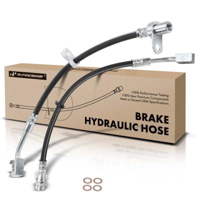China 2Pcs Front Brake Hydraulic Hose for Dodge Ram 1500 Ram 1500 1500 Classic for sale