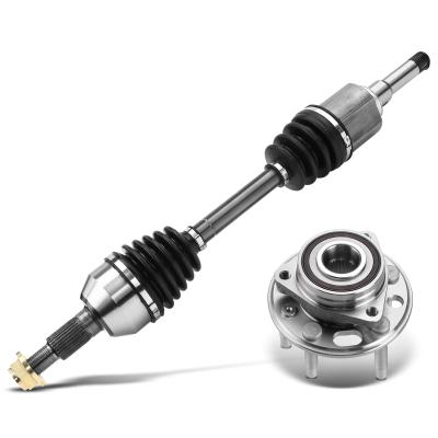 China Front Driver CV Axle Shaft & Hub Bearing for Chevrolet Equinox GMC Terrain 10-17 for sale