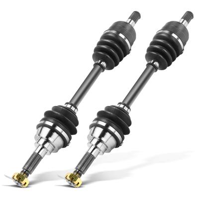 China 2x Front CV Axle Shaft Assembly for Kawasaki Prairie 400 1997-2002 for sale