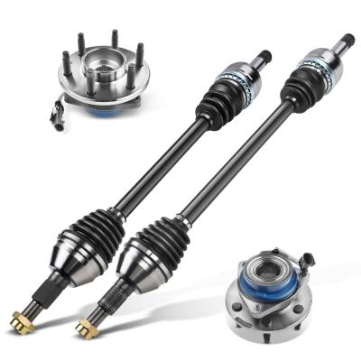 China Rear CV Axle Shaft + Hub Bearing for Cadillac CTS 2003-2007 V6 2.8L V6 3.2L for sale