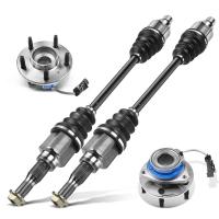 China Rear CV Axle Shaft + Hub Bearing for Buick Rendezvous 02-06 Chevrolet AWD for sale