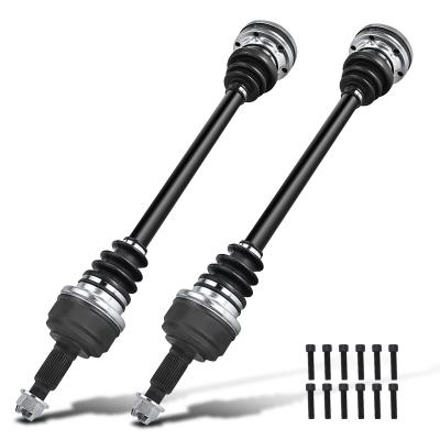 China 2x Rear CV Axle Shaft Assembly for Audi Q7 Porsche Cayenne Volkswagen Touareg for sale