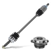 China Rear Passenger CV Axle Shaft + Hub Bearing for Subaru Legacy Outback 00-04 Baja for sale