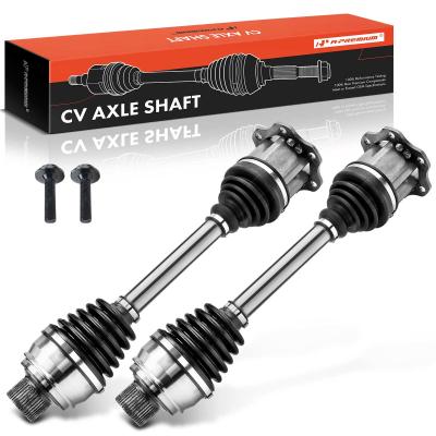 China 2x Front CV Axle Shaft Assembly for Audi S6 S7 S8 13-18 A6 A7 A8 Q5 for sale