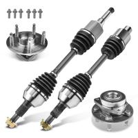 China Front CV Axle Shaft + Hub Bearing for Chevrolet Equinox GMC Terrain 10-16 2.4L for sale