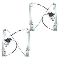 China 2x Front Power Window Regulator with Motor for Ford F-150 15-19 F-250 Super Duty for sale
