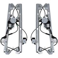 China 2x Front Power Window Motor & Regulator Assembly for Chevy Silverado 1500 GMC Sierra for sale