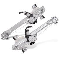 China 2x Rear Power Window Regulator with Motor for Chevy Silverado Sierra 1500 14-20 for sale