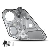 China Rear Driver Power Window Regulator with Panel for Hyundai Sonata 2006-2010 for sale