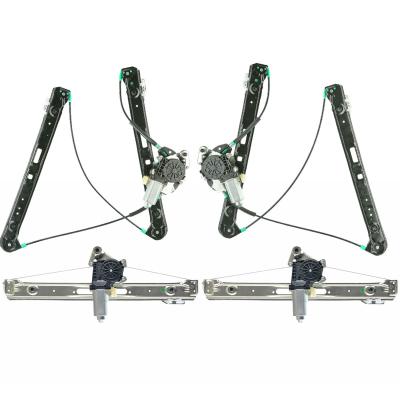 China 4x Front & Rear Power Window Regulator with Motor for BMW E46 325i 328i 99-05 for sale