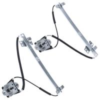 China 2x Front Manual Window Regulator for Jeep Wrangler TJ 1997-2006 for sale
