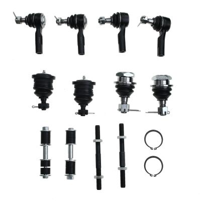 China 12x Front Inner & Outer Tie Rod Sway Bar End Link Ball Joints for Nissan Xterra for sale