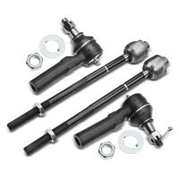China 4x Inner & Outer Tie Rod End for Chevy Corvette 1997-2013 Cadillac XLR 2004-2009 for sale