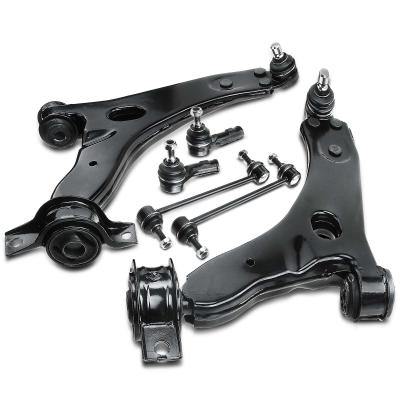 China 6x Front Lower Control Arm & Sway Bar End Tie Rods kit for Ford Focus 2000-2004 for sale