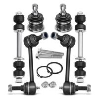 China 6x Front & Rear Sway Bar Link with Ball Joint Tie Rod End for Chevy Trailblazer for sale