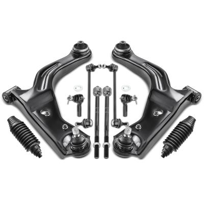 China 10x Front Control Arm with Ball Joint Sway Bar Link Tie Rod Ends for Ford Mazda for sale