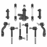 China 11x Front Idler Arm with Bracket & Stabilizer Bar Link Tie Rod End for Chevy GMC for sale