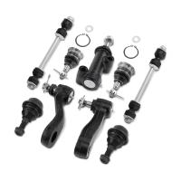China 9x Front Sway Bar Link Ball Joints Idler & Pitman Arm kit for Chevy GMC Hummer for sale