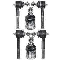 China 6x Front Upper Ball Joint Inner & Outer Tie Rod Ends for Dodge Ram 1500 Van B100 for sale