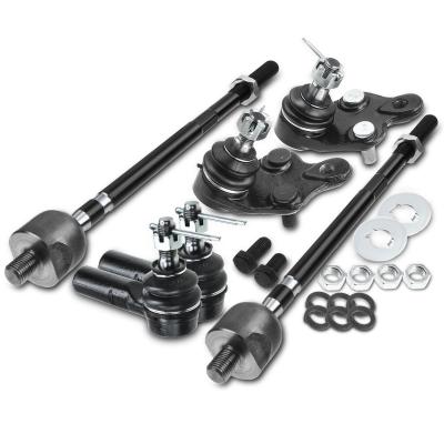 China 6x Inner & Outer Tie Rod End & Front Lower Ball Joint for Toyota Corolla 88-92 for sale