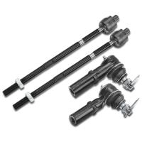 China 4x Front Inner & Outer Tie Rod Ends for Volkswagen Golf 1999-2006 Beetle Jetta for sale
