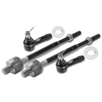 China 4x Inner & Outer Tie Rod End for Nissan 240SX 1989-1994 Multi Sentra Pulsar NX for sale