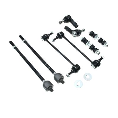 China 8x Front & Rear Sway Bars Inner Outer Tie Rod Links Kit for Ford Focus 2000-2006 for sale