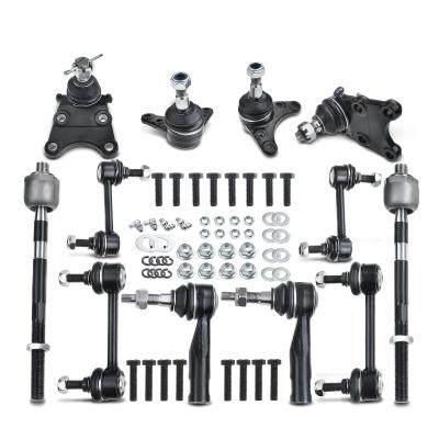 China 12x Front & Rear Stabilizer Bar Link & Tie Rod End for Chevy Colorado GMC Isuzu for sale