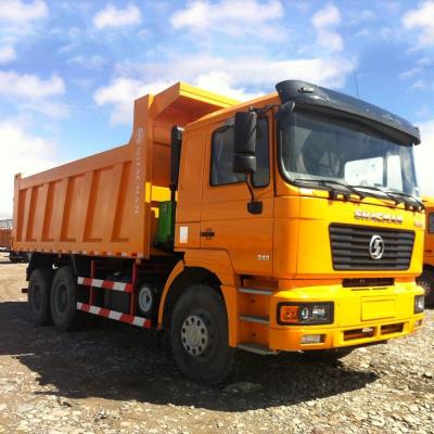 China 420HP Heavy Duty Dumper Shacman F2000 6X4 Euro 2 Dump Truck with 1200r20 Radial Tires for sale