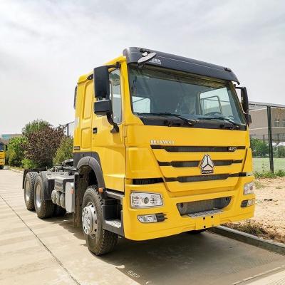 China Euro4 Sinotruk HOWO 420HP Terminal Electric Tractor Truck with ECE Tire Certification for sale